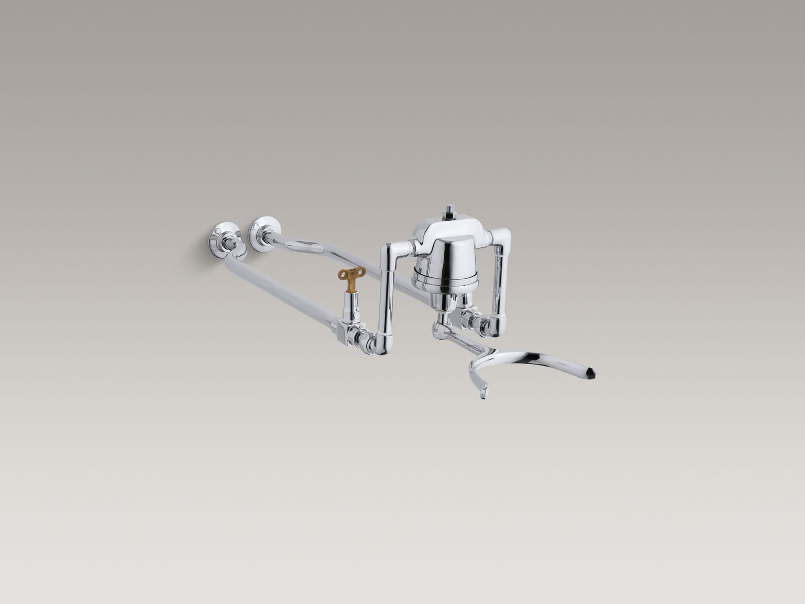 Knee Control Fitting For 24" X 22" Sink | K-13715-D | KOHLER