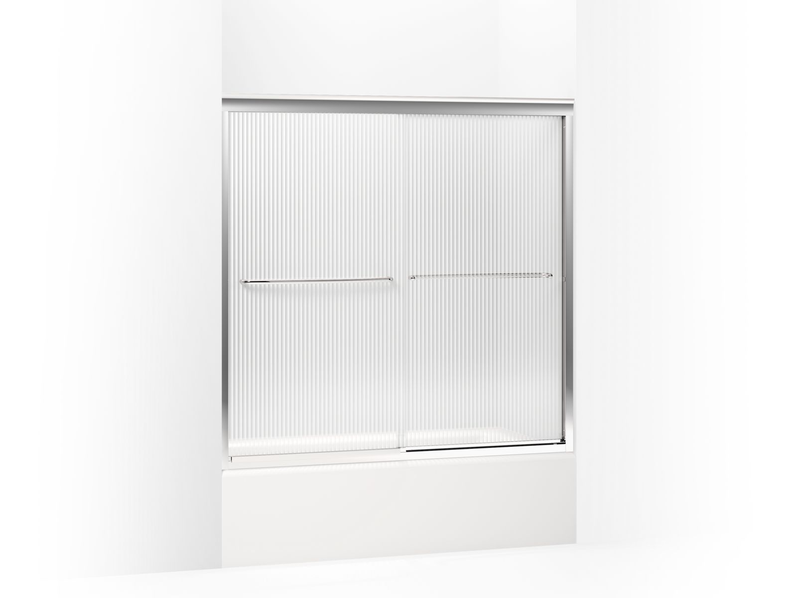 K-702200-G54-SHP | Fluence™ Sliding bath door, 58-5/16" H x 56-5/8 - 59 ...