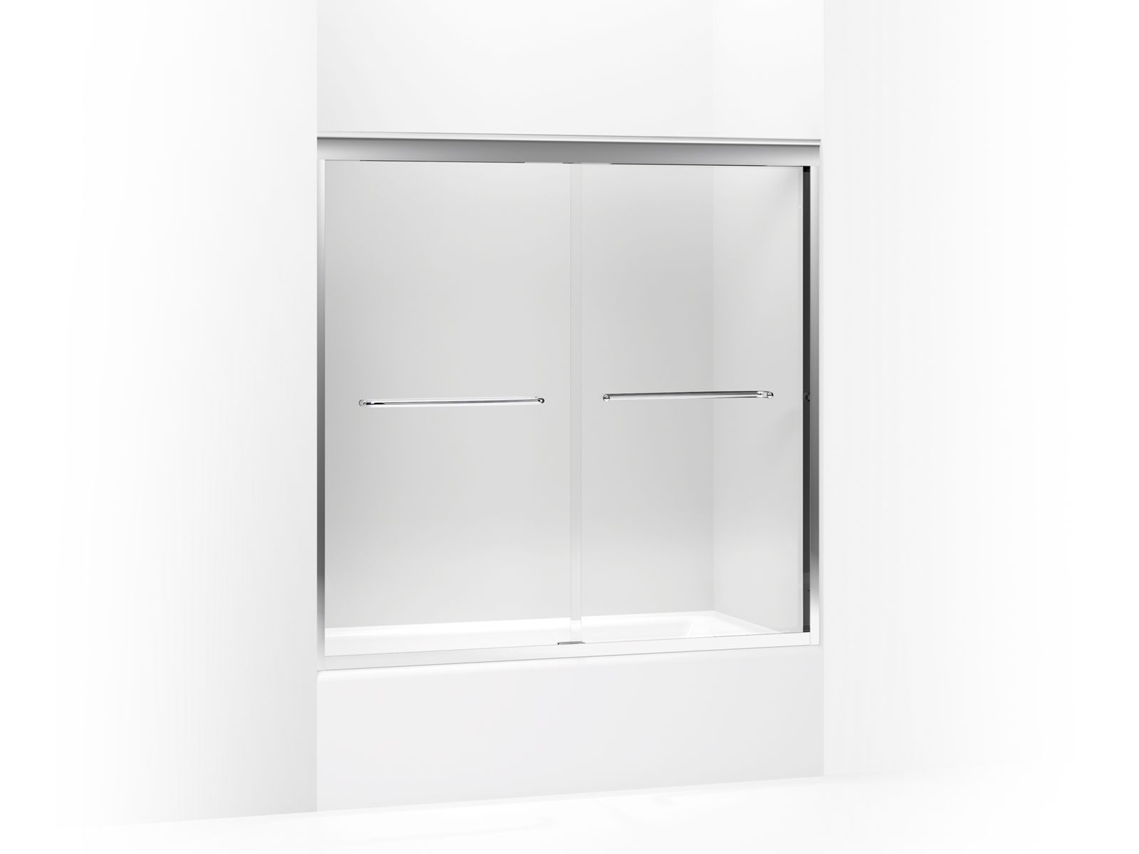 K-702205-L-SHP | Fluence™ Sliding bath door, 58-5/16" H x 56-5/8 - 59-5 ...