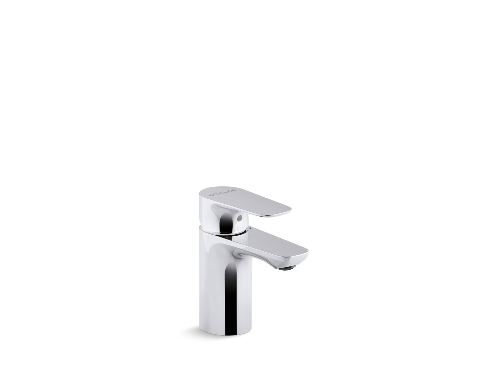 K-72288IN-4-CP | Aleo Single-control pillar lavatory faucet in polished ...