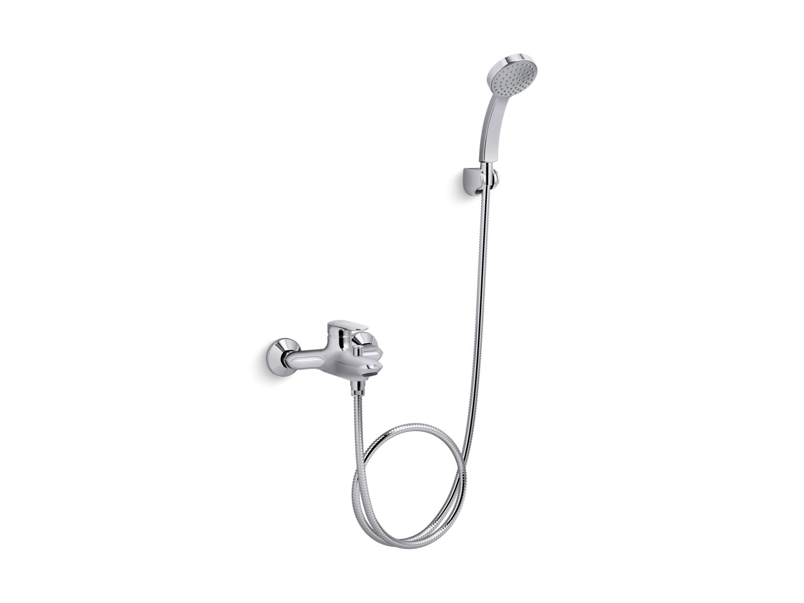 K-99460T-4-CP | Kumin™ Exposed bath and shower faucet | Studio KOHLER®