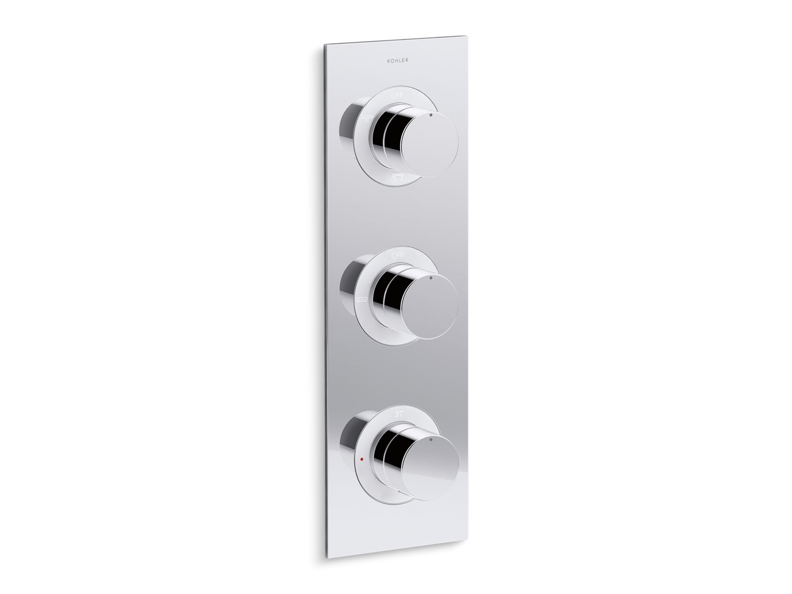 Beitou™ Recessed thermostatic 5 way trim | 99868T-9 | KOHLER