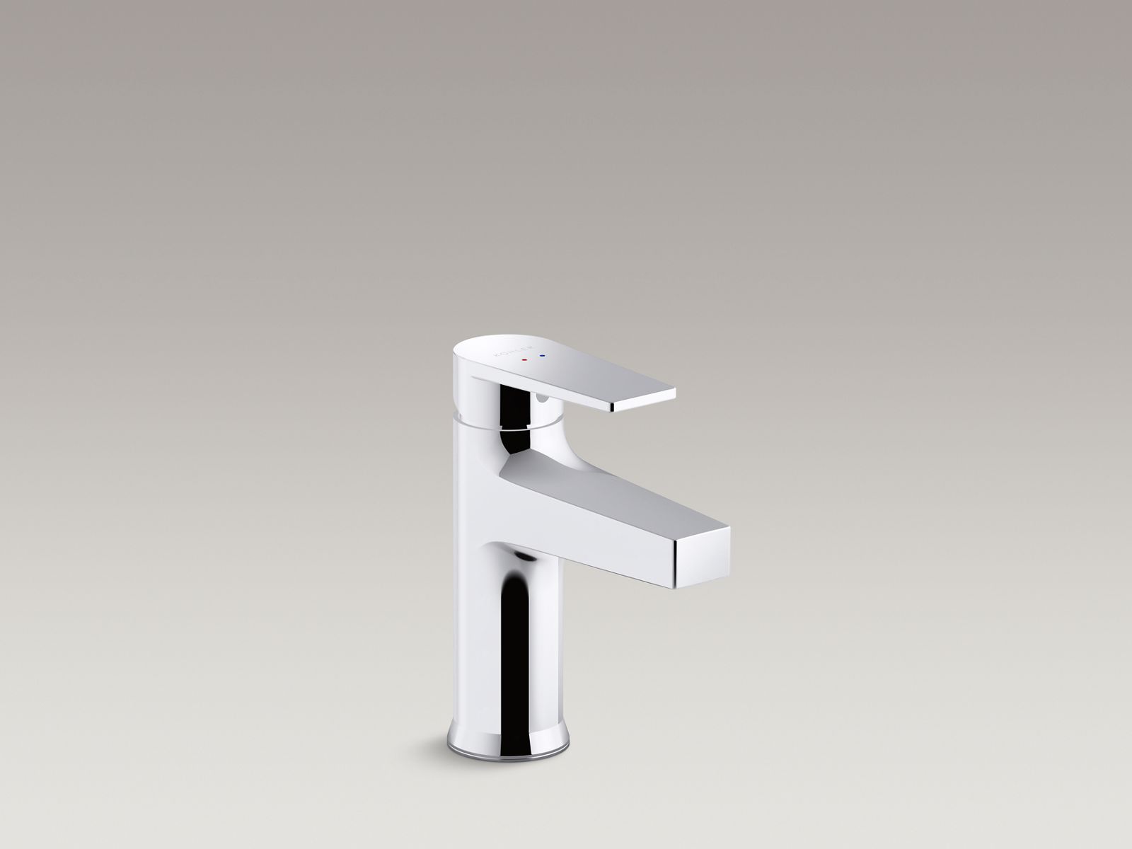 K-74013IN-4ND-CP | Taut™ Sc lav faucet w/o drain | Studio KOHLER®