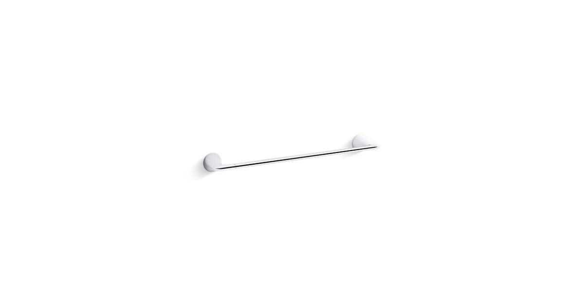 K-24755 | Modern 18" Towel Bar | KOHLER Canada