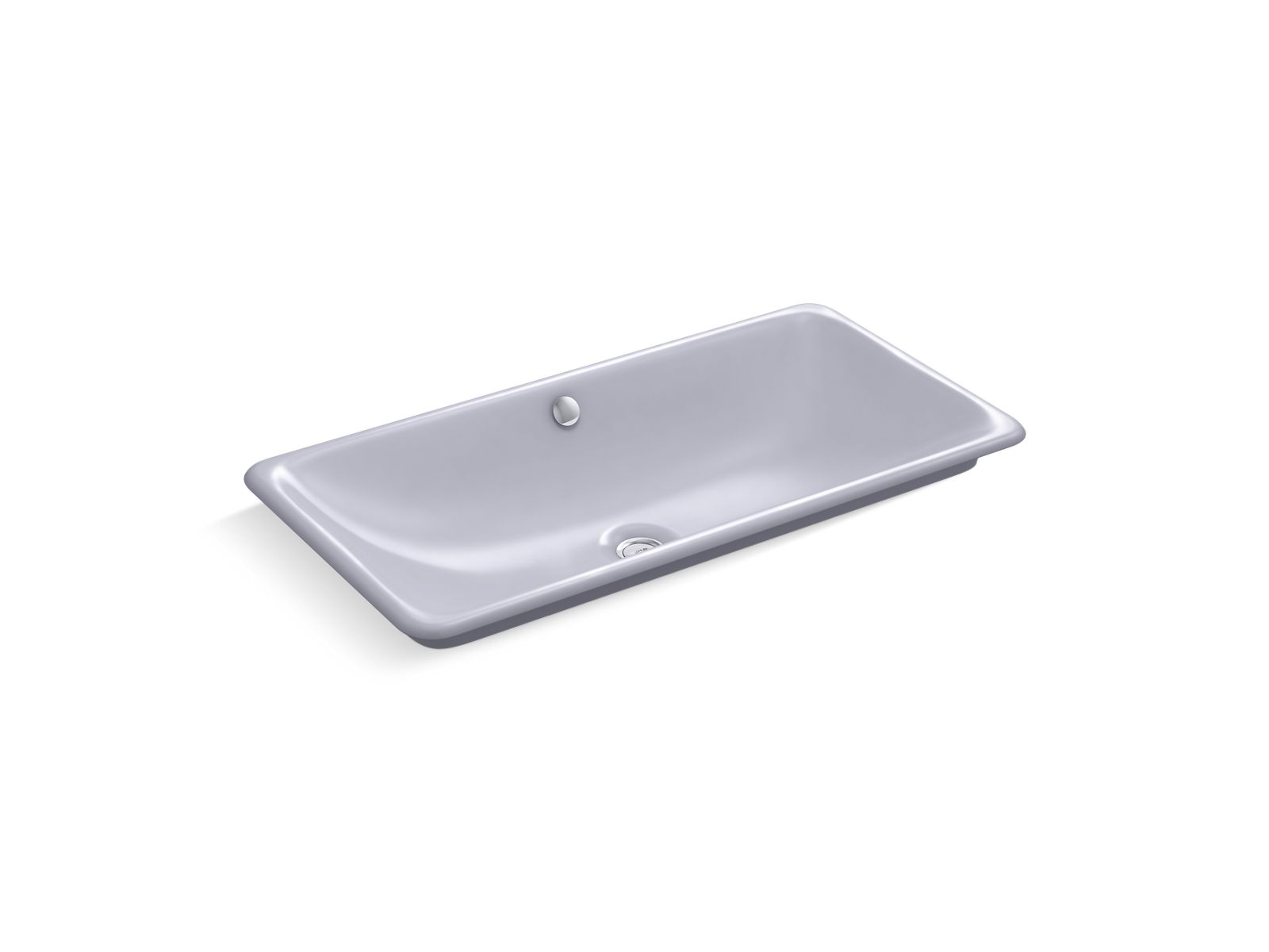K-20212-LG-GRL | Iron Plains™ Drop-in/undermount vessel bathroom sink ...
