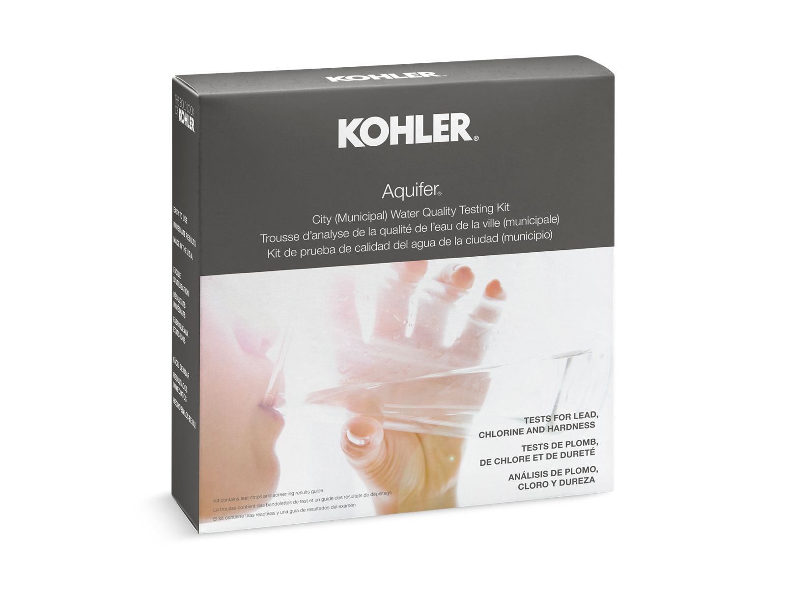 Aquifer City (Municipal) Water Quality Test Kit | K-23963-CTW | KOHLER