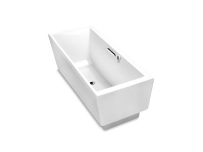 1.6m Freestanding Acrylic BubbleMassage Bath | 18344T-G | KOHLER