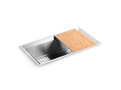 32" Single Under-Mount Kitchen Sink | 3880T-F | KOHLER