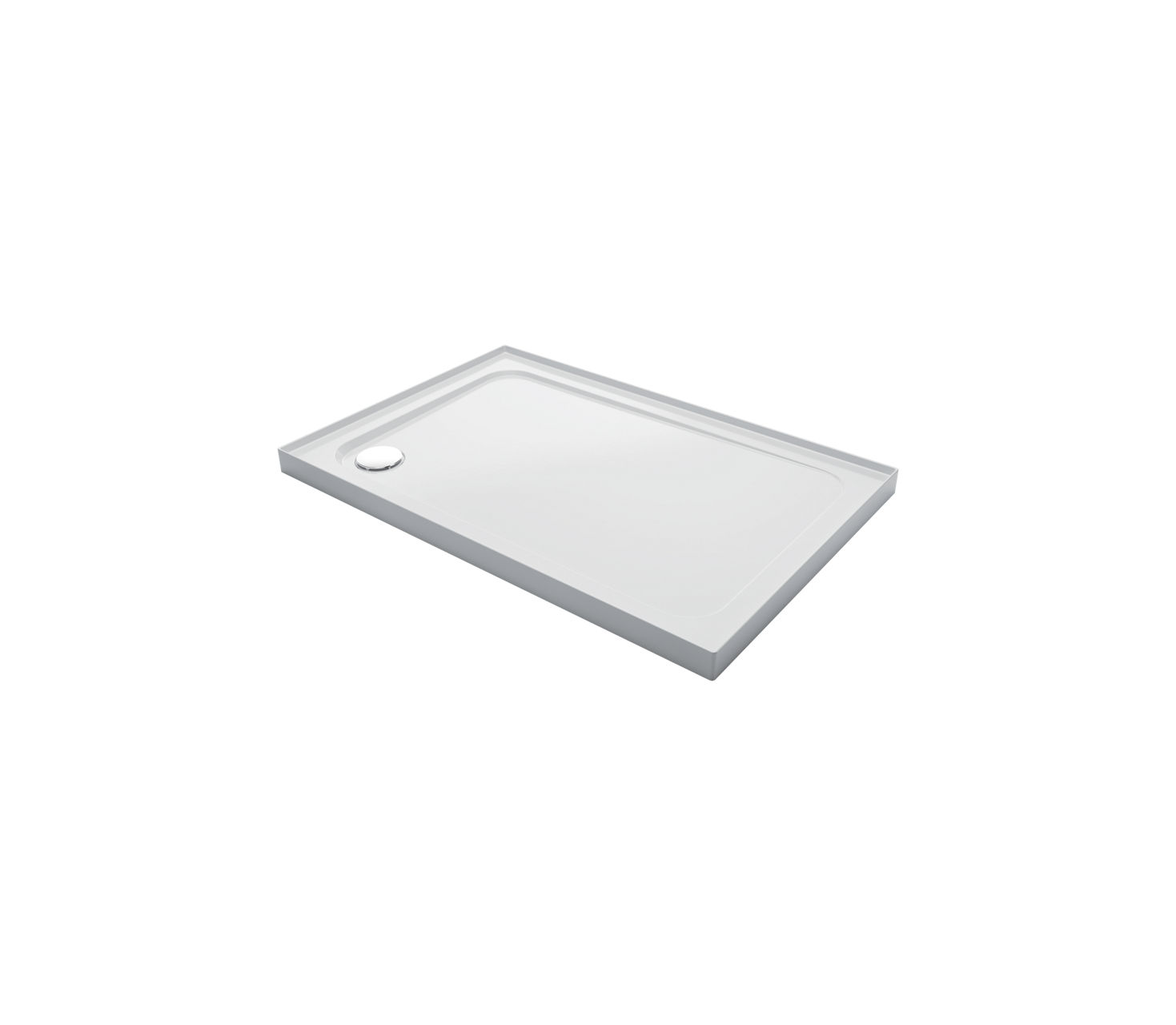 Mira Flight Low Corner Waste Tray - Rectangle - 1400 x 800 - 4 ups