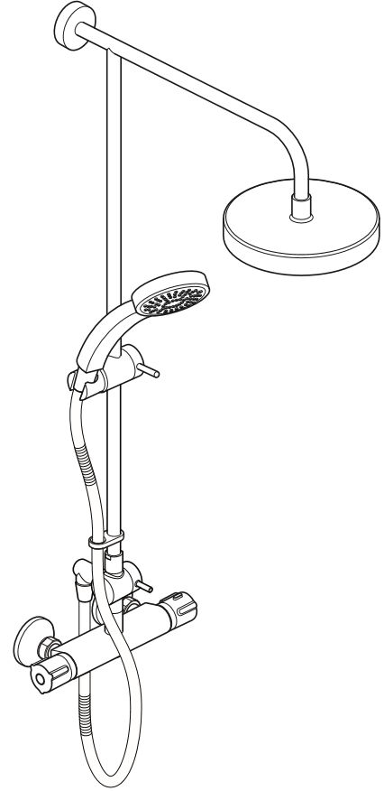 Mira Atom (MKIi) Exposed Dual Mixer Shower