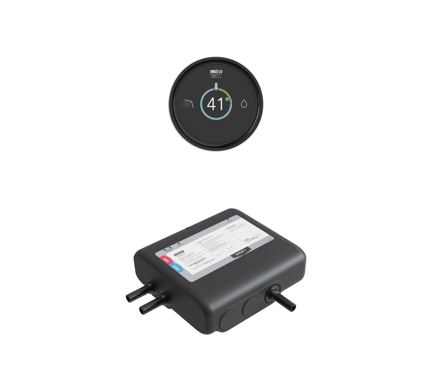 Mira Platinum Valve & Controller - High Pressure